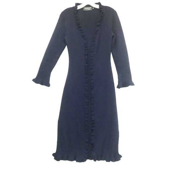 alpaca | Sweaters | Alpaca Cardigan Sweater Duster Women Xs Open Hang ...